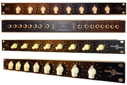 8×8 Passive Studio Line Level Volume Attenuator Knob Studio Precision ...