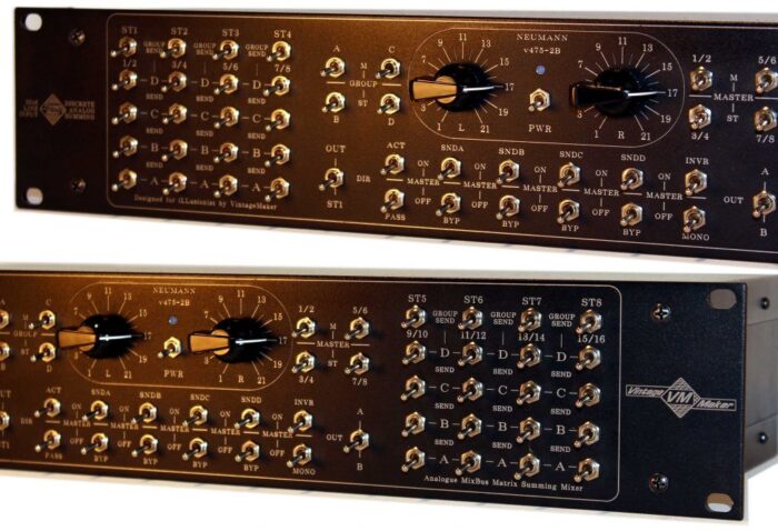 2U-Rack 32x6 Neumann Multi Bus Matrix - Analog Summing Mixer
