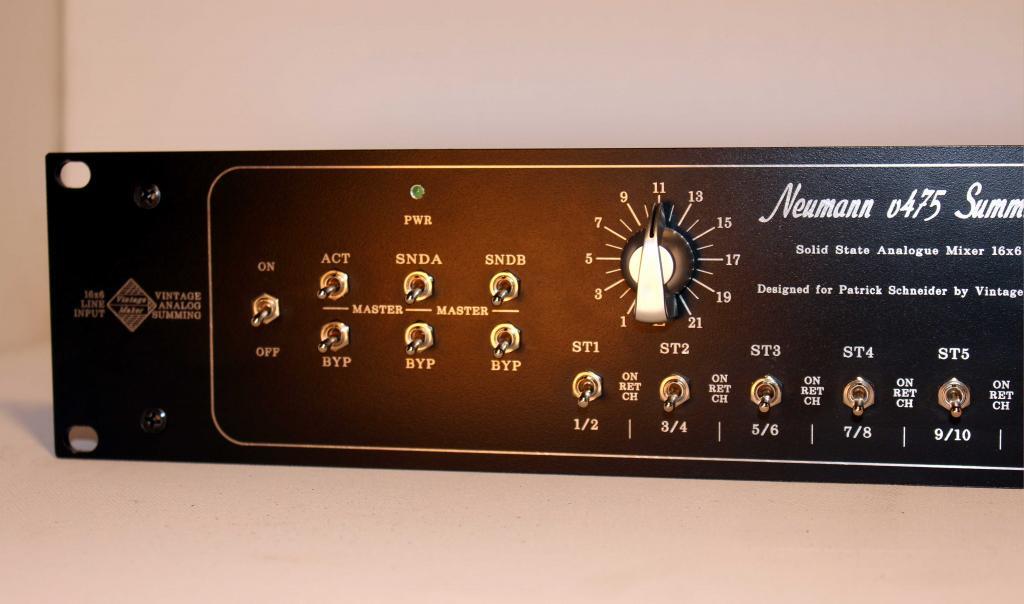 Neumann Summing Mixer - Analog Warmth - Vintage Maker Summing Mixer
