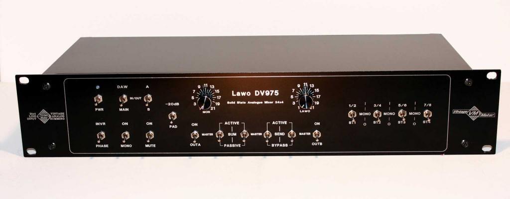 Lawo Analog Studio Transformer Summing Mixer - Modern analog vibe