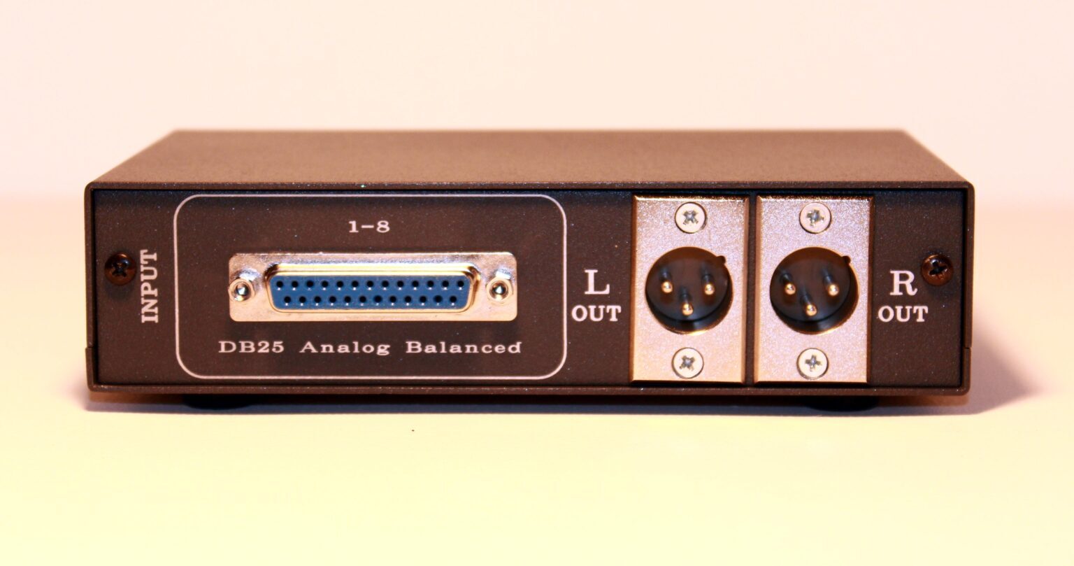8-Input Summing Mixer-DSUB TRS XLR (Select Connection Type) with 1x STM + VOLUME ATTENUATOR CTRL