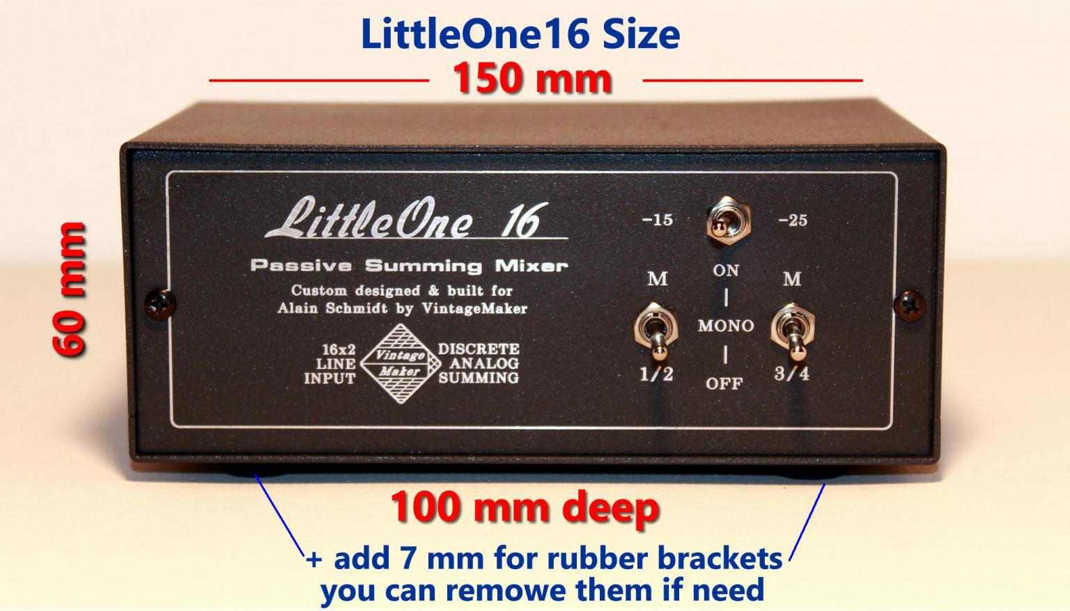 Mini Studio Summing Mixers - Desktop Custom Audio Box