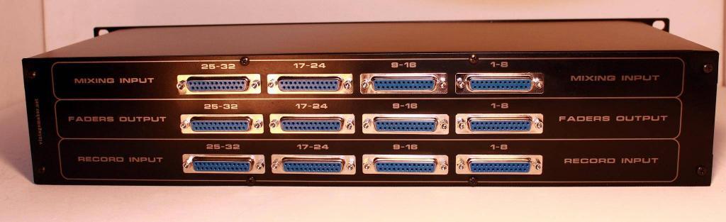 64 In 32 Out Patchbay Switch - DSUB Analog Studio Audio Line Instrument ...