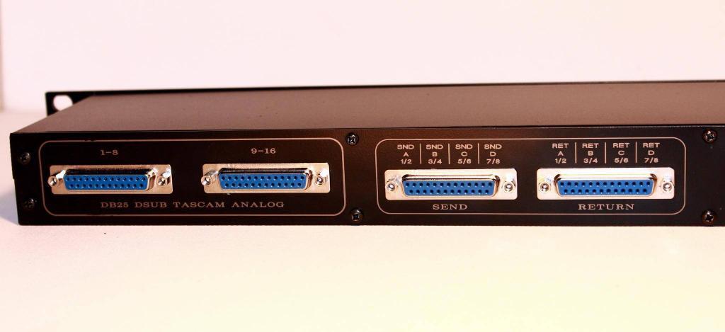 Passive Summing Mixer - Custom 19-inch rack 8 - 64 Input channel studio ...