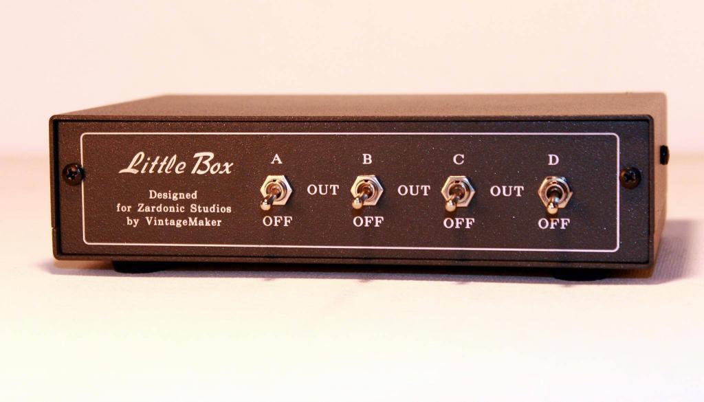 1 In to 4 Out TRS Headphone Amp Switcher Distribution Splitter Studio ...