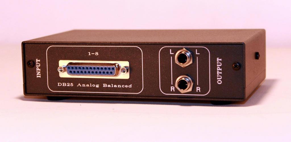 8-Input Summing Mixer-DSUB TRS XLR (Select Connection Type) with 1x STM + VOLUME ATTENUATOR CTRL