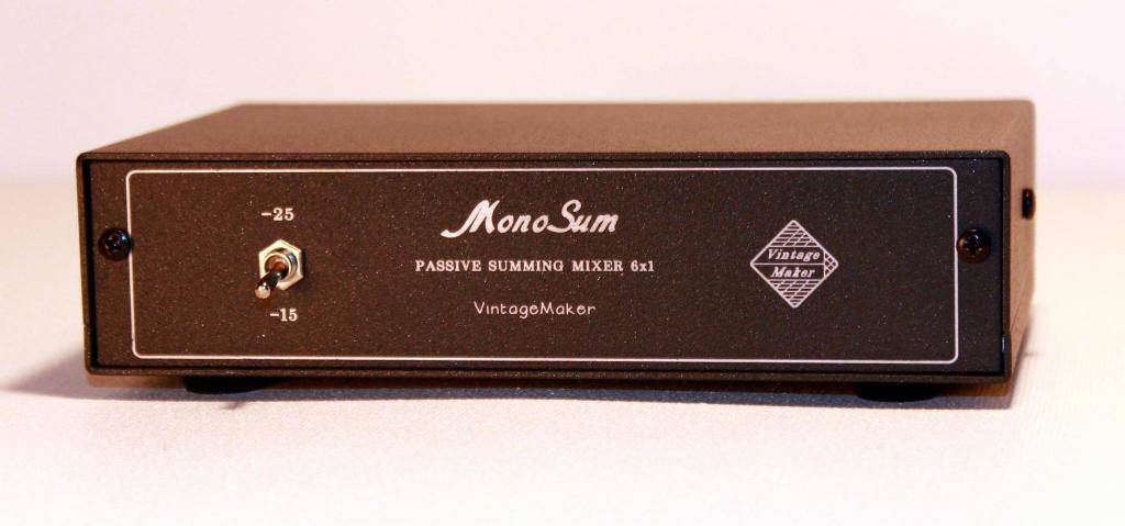 Mini Mono Analog Synth Keyboard Summing Mixer Box - Vintage Maker