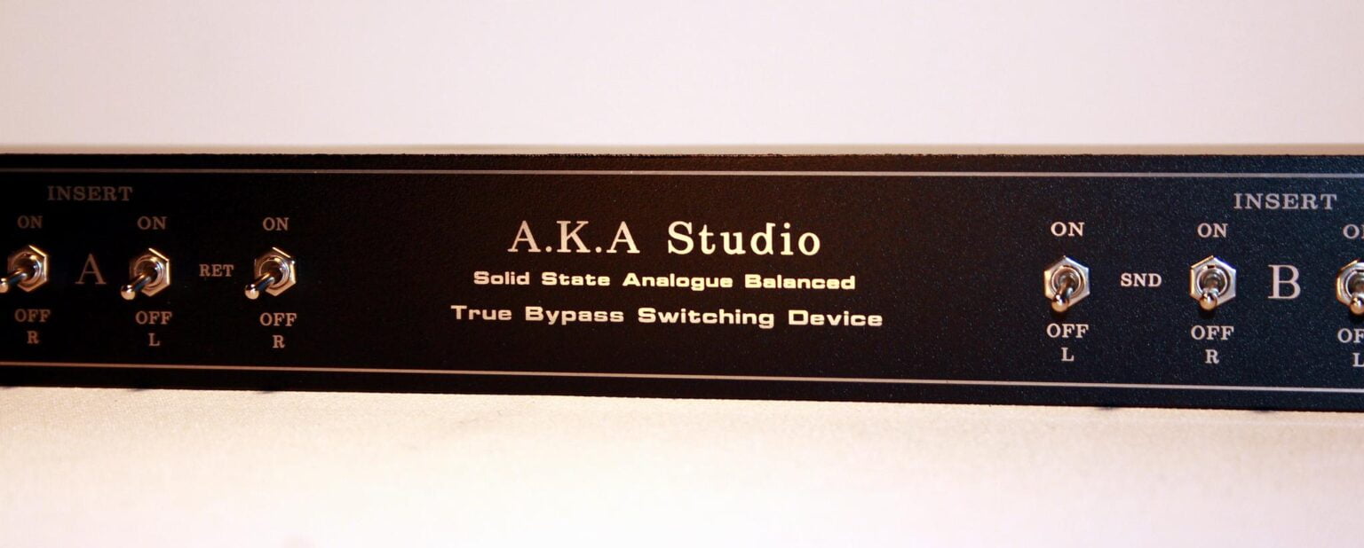 Audio Insert Bypass Selector - Studio Line Switcher - Signal Router