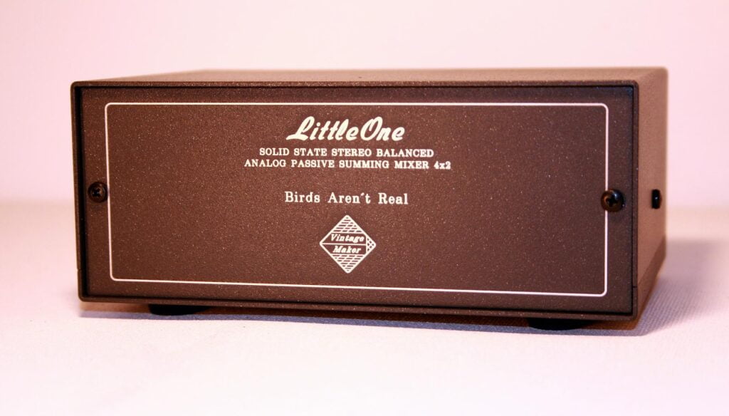 4 Ch Input XLR Summing Mixer – LittleOne 4×2 Analog Studio Box Box ...
