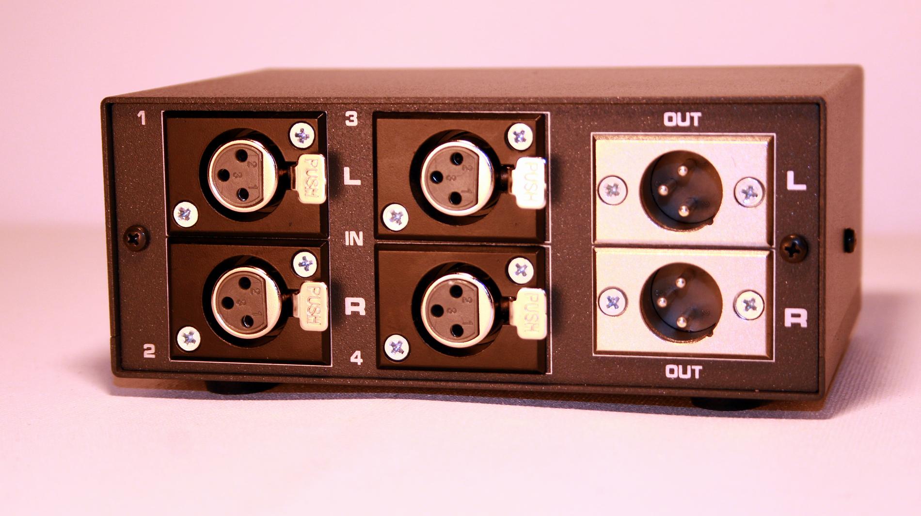 Mini Studio Summing Mixers - Desktop Custom Audio Box