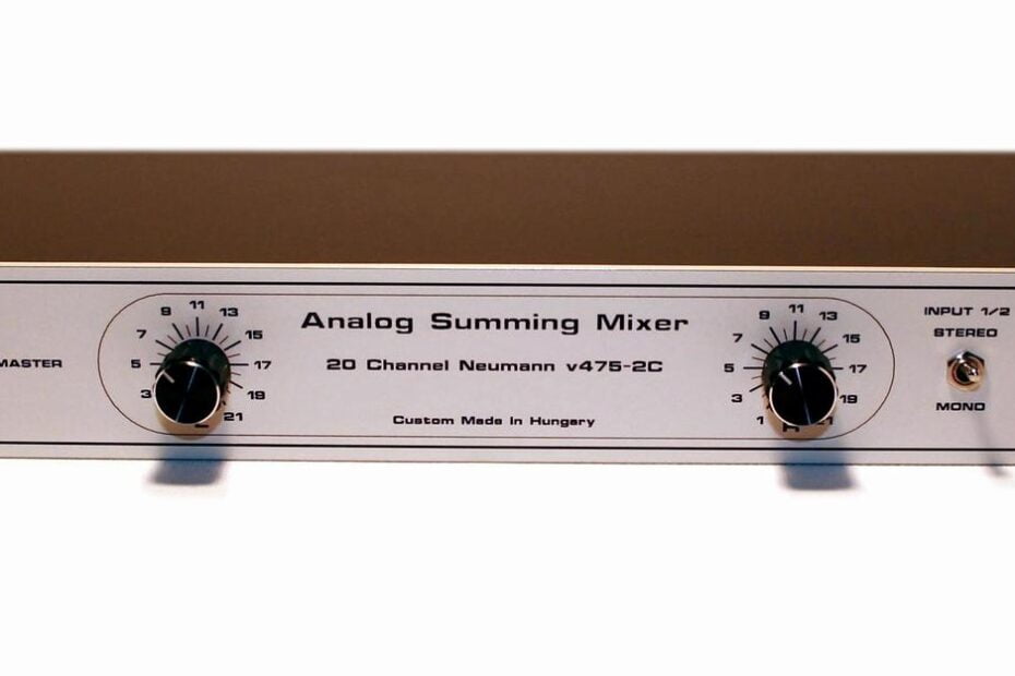 24x2 White Neumann Summing Mixer