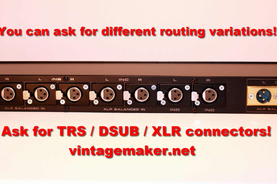 8×2 or 2×8 Studio Analog Switch Signal Line Instrument Monitor ...