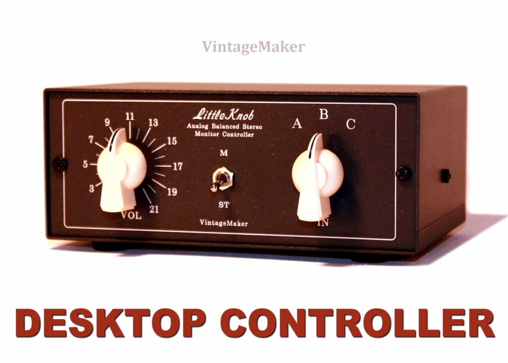 Desktop Monitor Controller - Vintage Maker Custom Studio Equipments