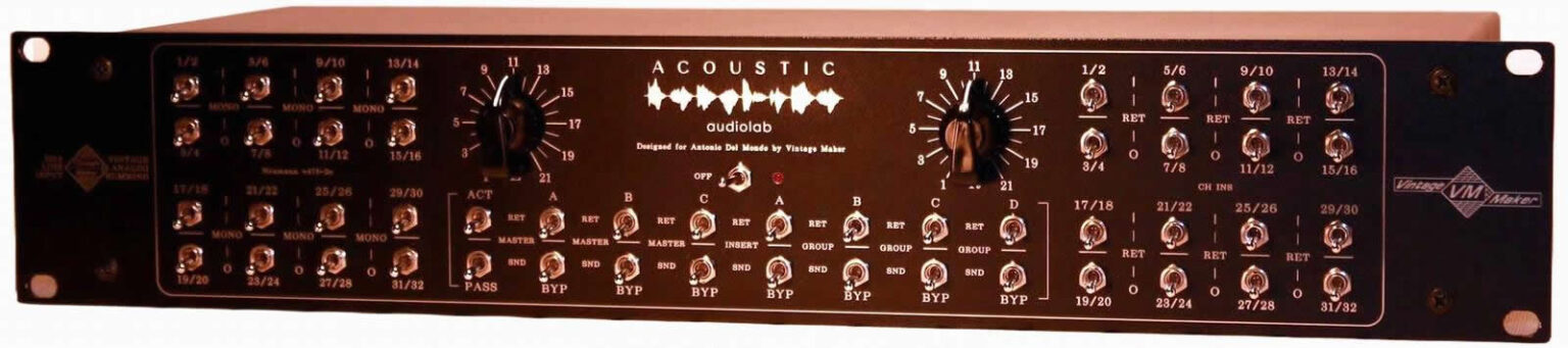 Neumann Summing Mixer Analog Warm rackmount - VintageMaker since 2010