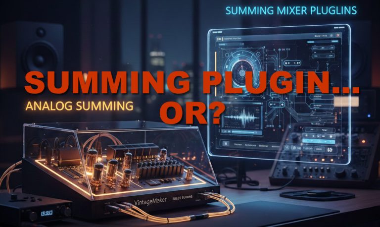 Analog Summing vs. Summing Plugin: Why Hardware Sounds Wider