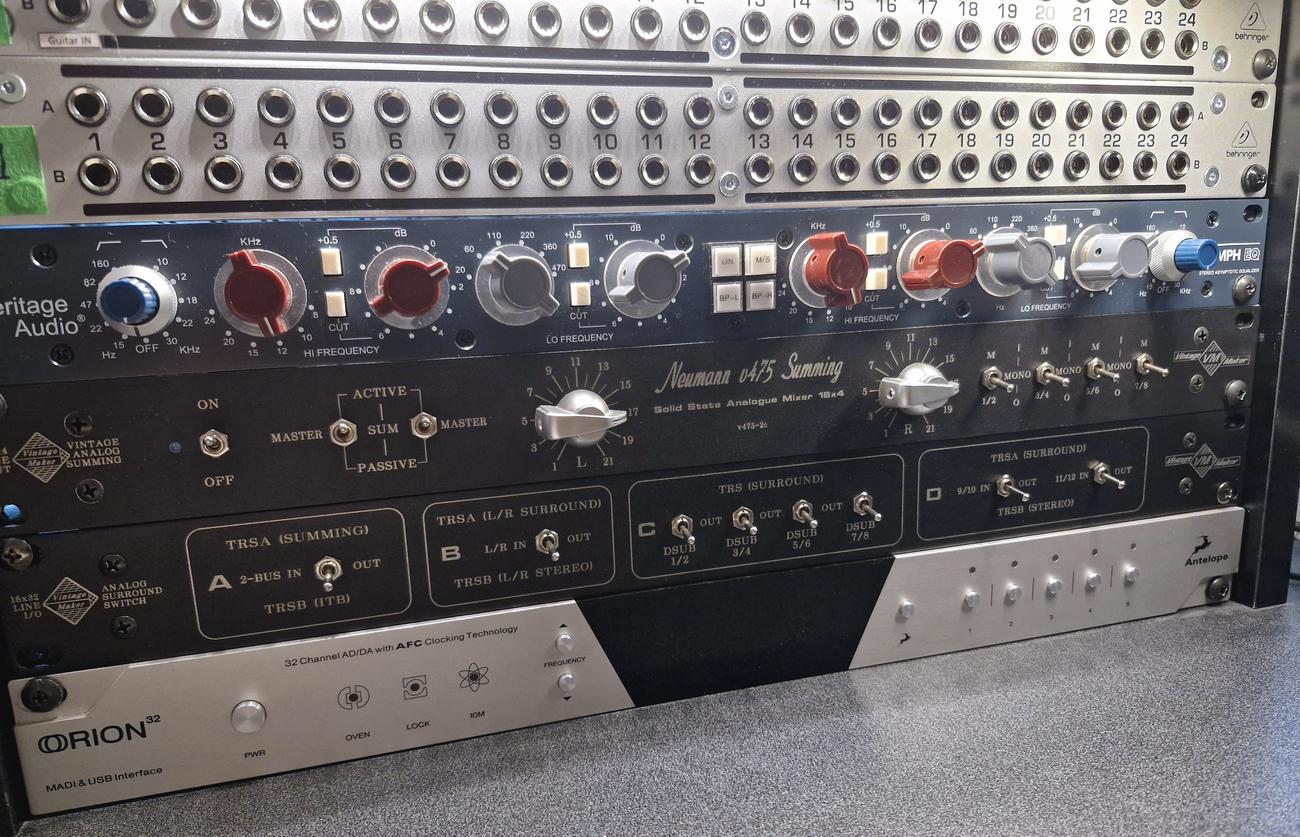 Surround Studio Monitor Switcher | Analog Routing Control